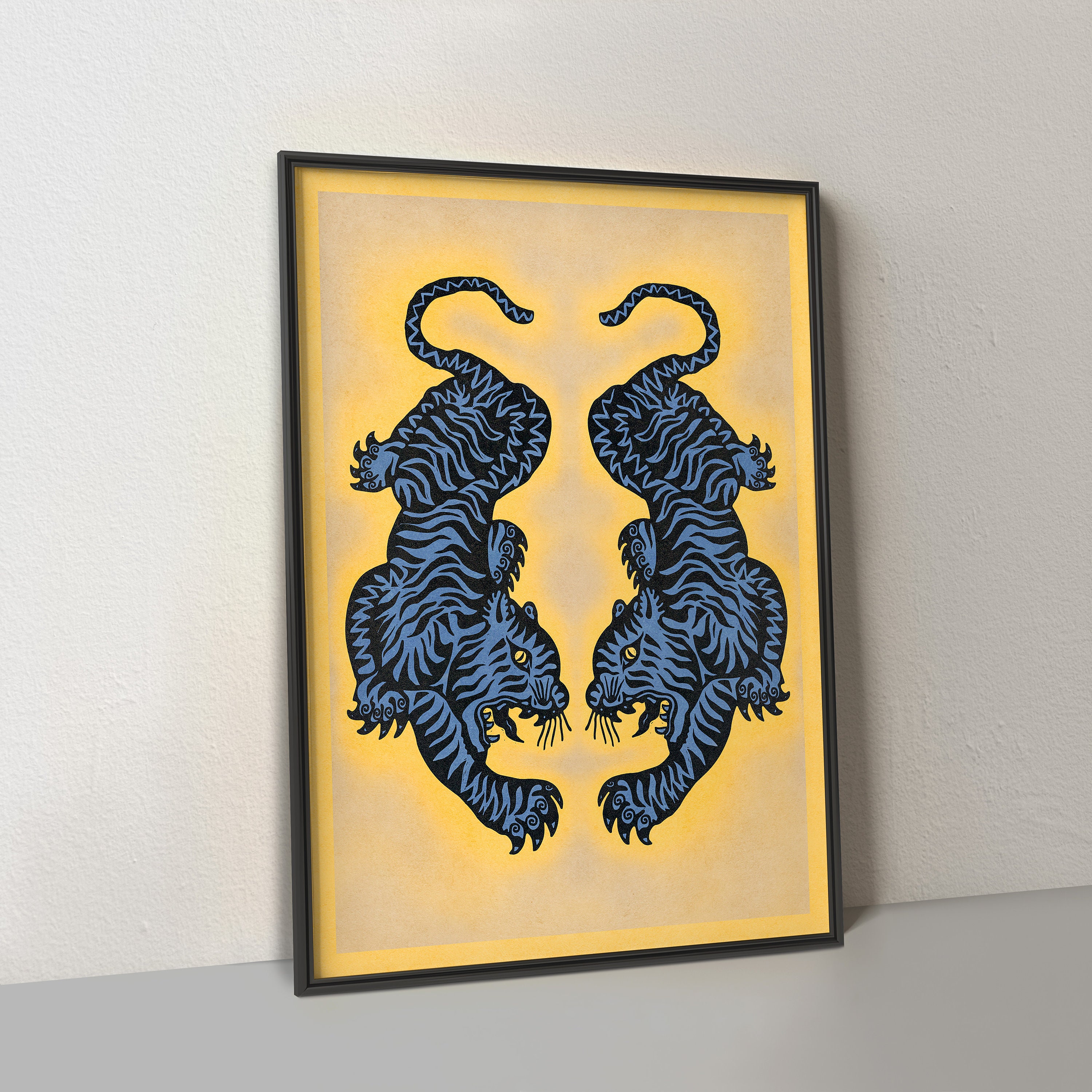 Thai Talisman Tiger Print: Traditional Tattoo Art (digital Download) - Etsy