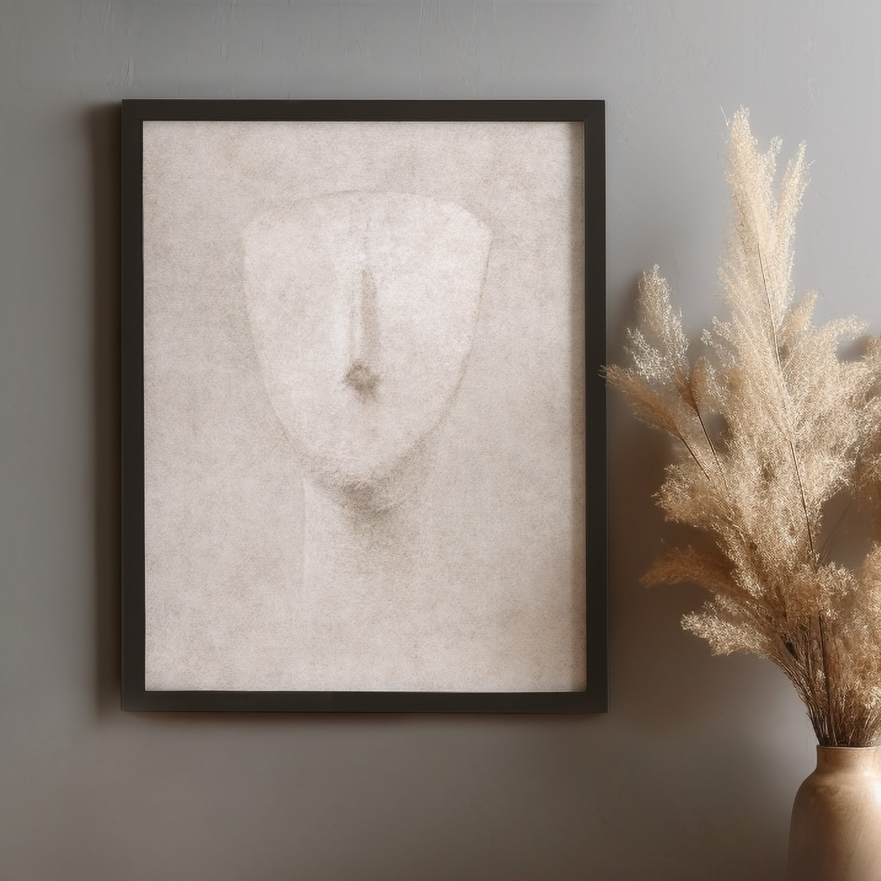 Cycladic Art, Greek Wall Art, Minimal Wall Art, Beige Wall Art, Ancient ...