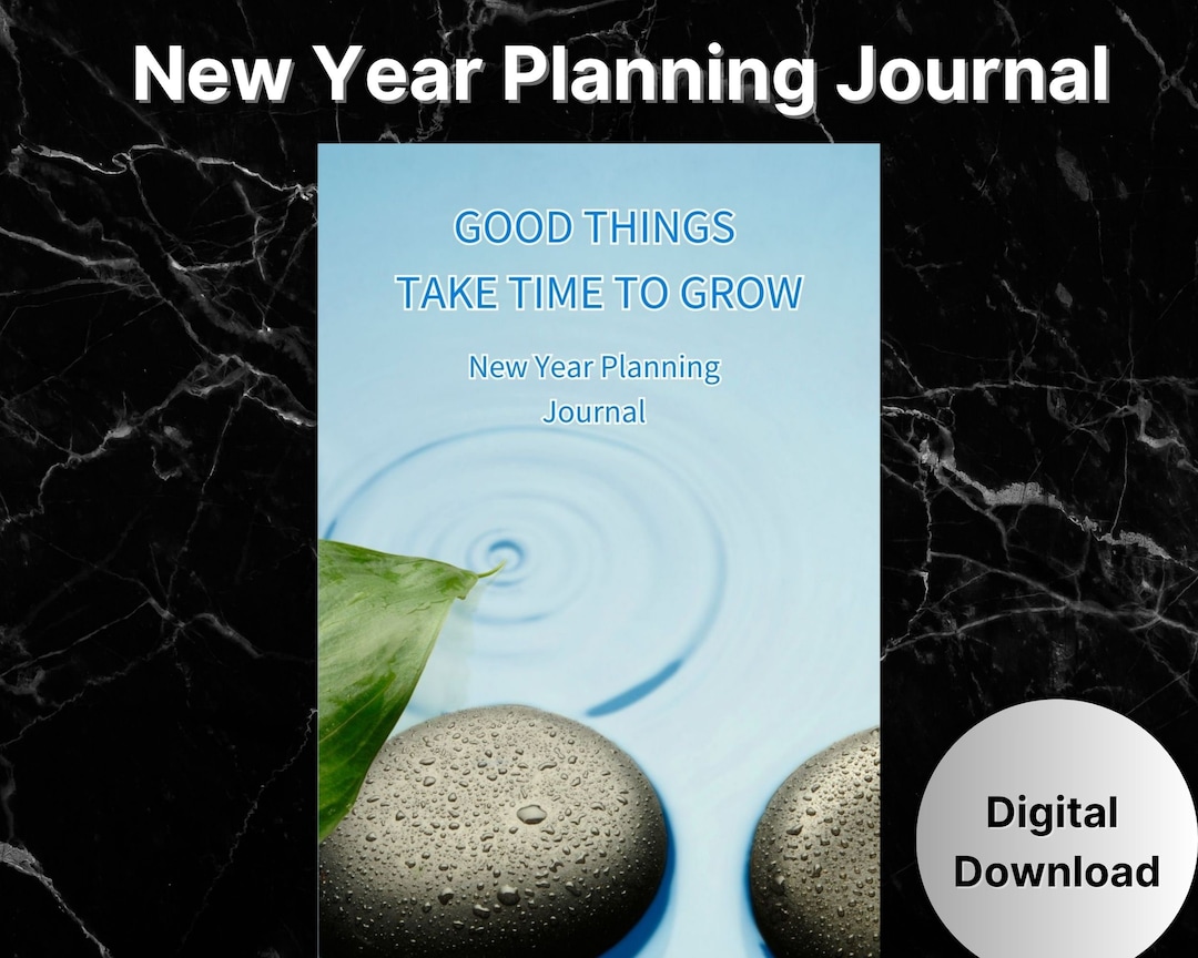 New Year Planner Printable New Year Journal New Year Resolutions ...