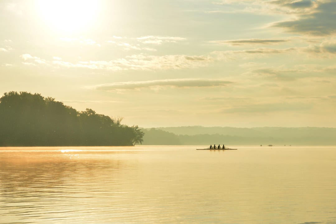 Sunrise Rowing Crew Greeting Cards, Blank Inside, All Occasion - Etsy