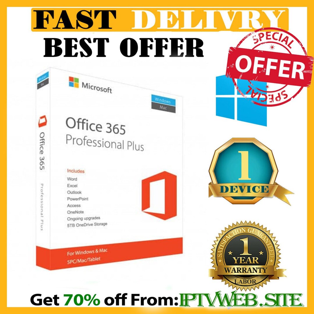 Microsoft Office 365 Professional Plus Lifetime License - Etsy