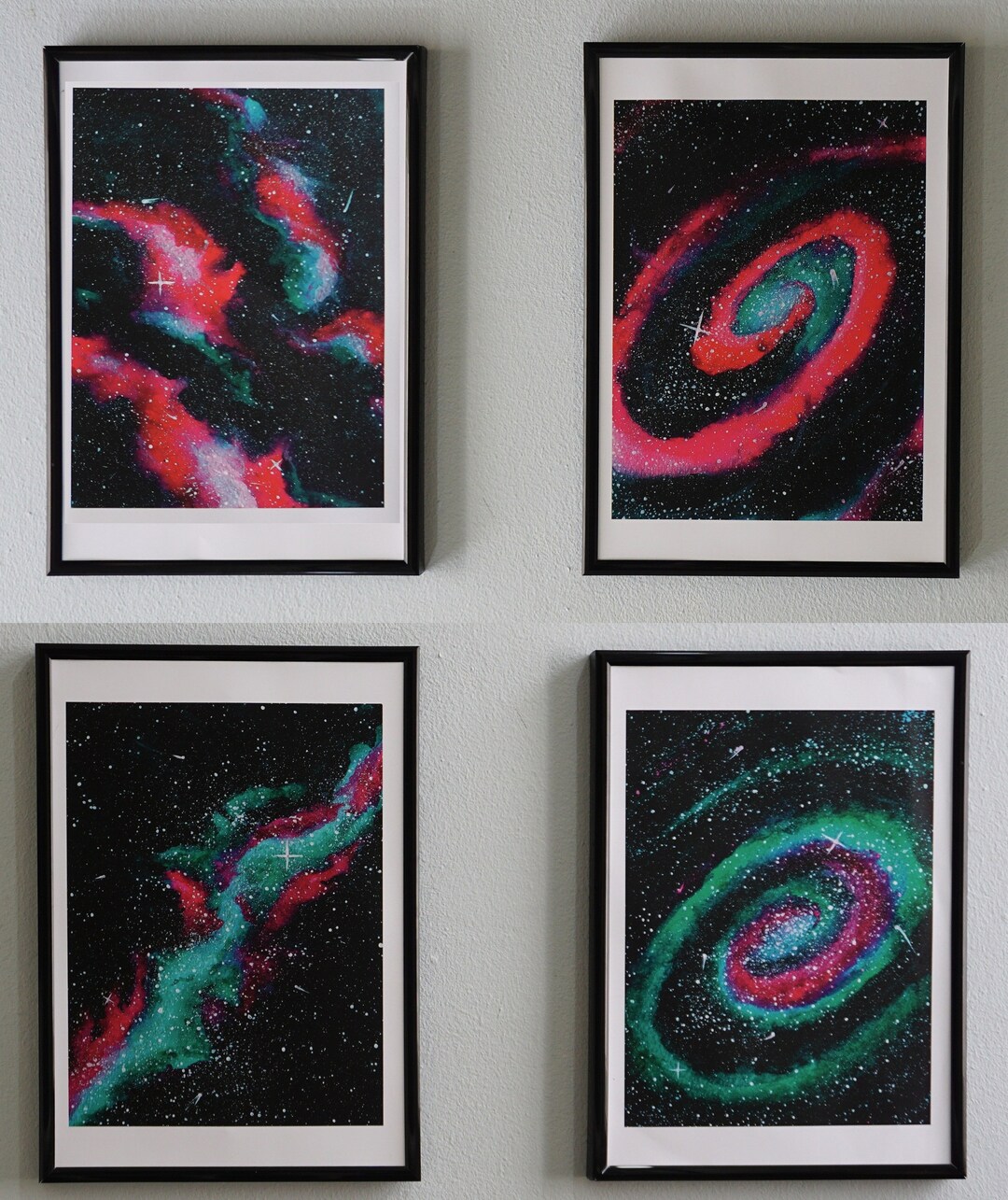 A4 Galaxy Poster - Etsy