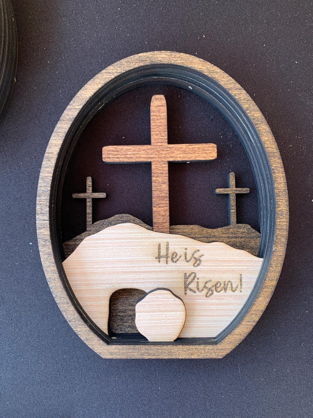 He is Risen Egg | Easter He is Risen | Easter Home Decor | Easter ...