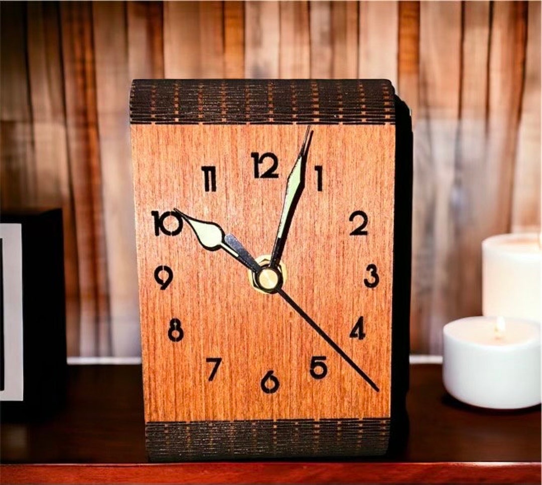Wooden Clocks | Boho Table Clocks | Unique Desk Clocks | Modern Clocks ...