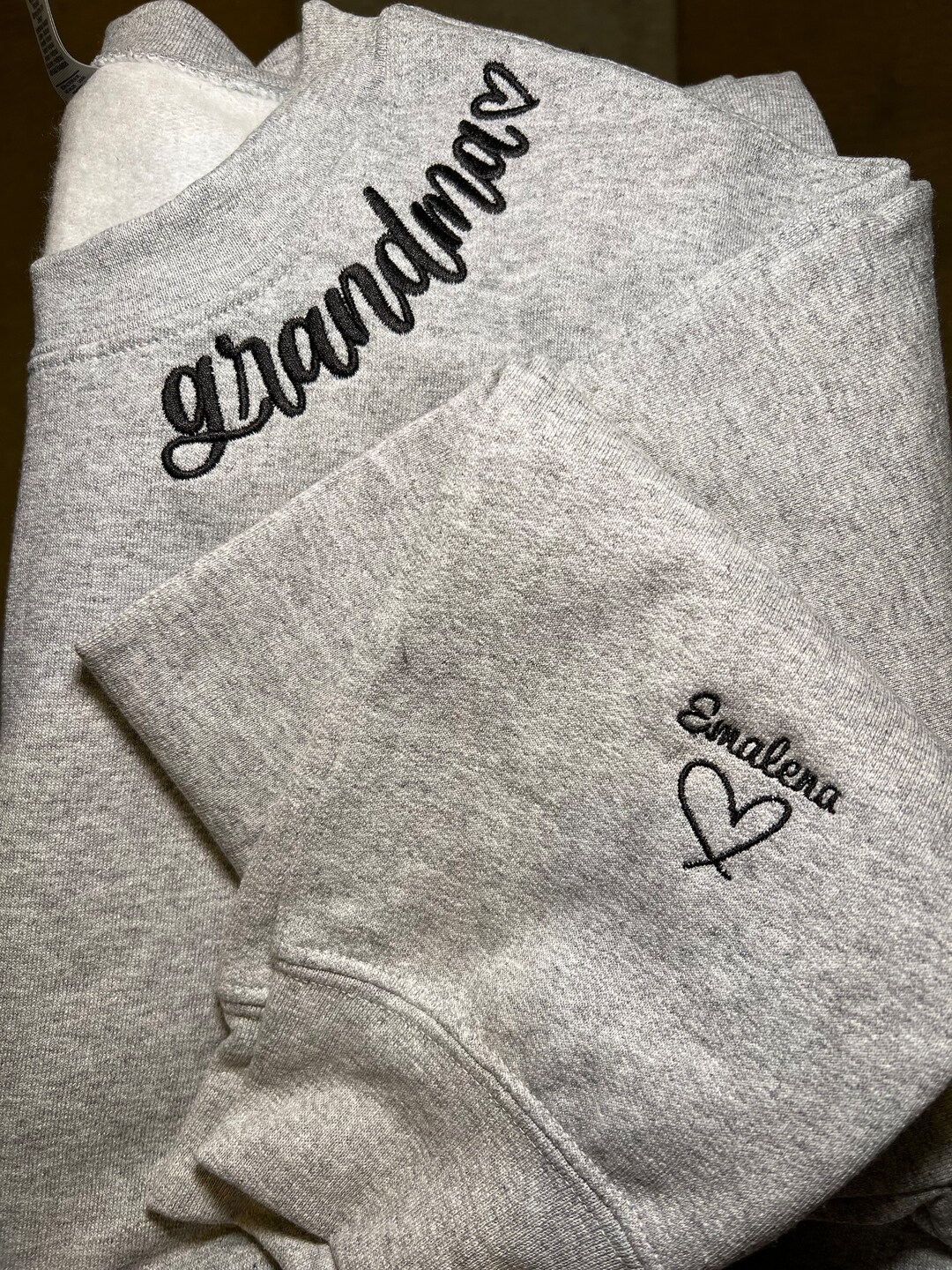 Custom GRANDMA Sweater **made to Order/handmade** - Etsy