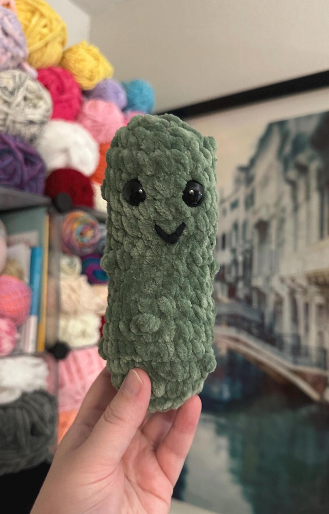 Crochet Pickle Plush Toy - Etsy