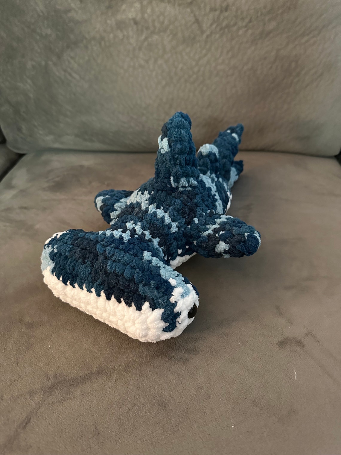 Crochet Hammerhead Shark Amigurumi Plush Toy - Etsy