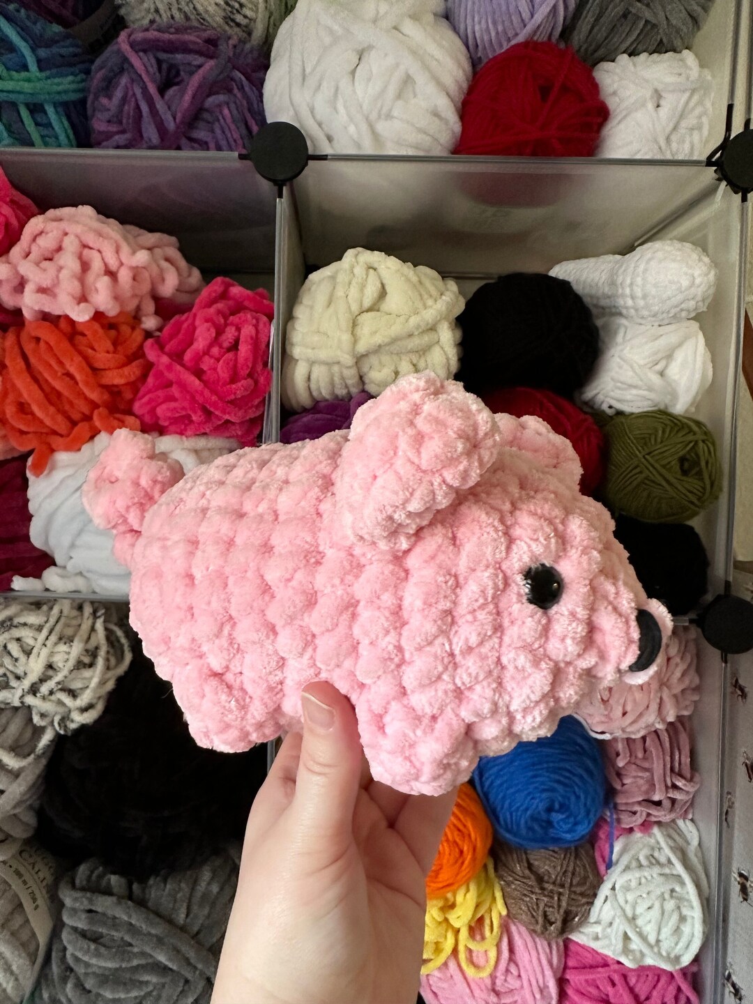 Crochet Pig Amigurumi Plush Toy - Etsy