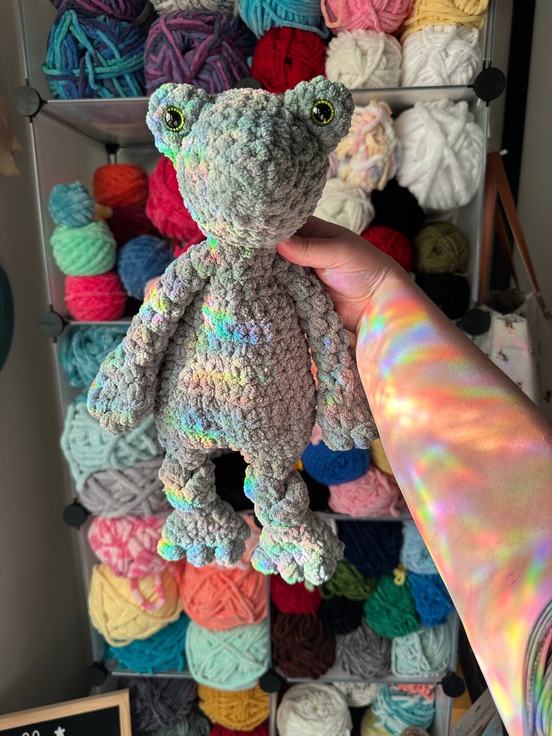 Crochet Frog Snuggler/ Lovey Plush Toy - Etsy