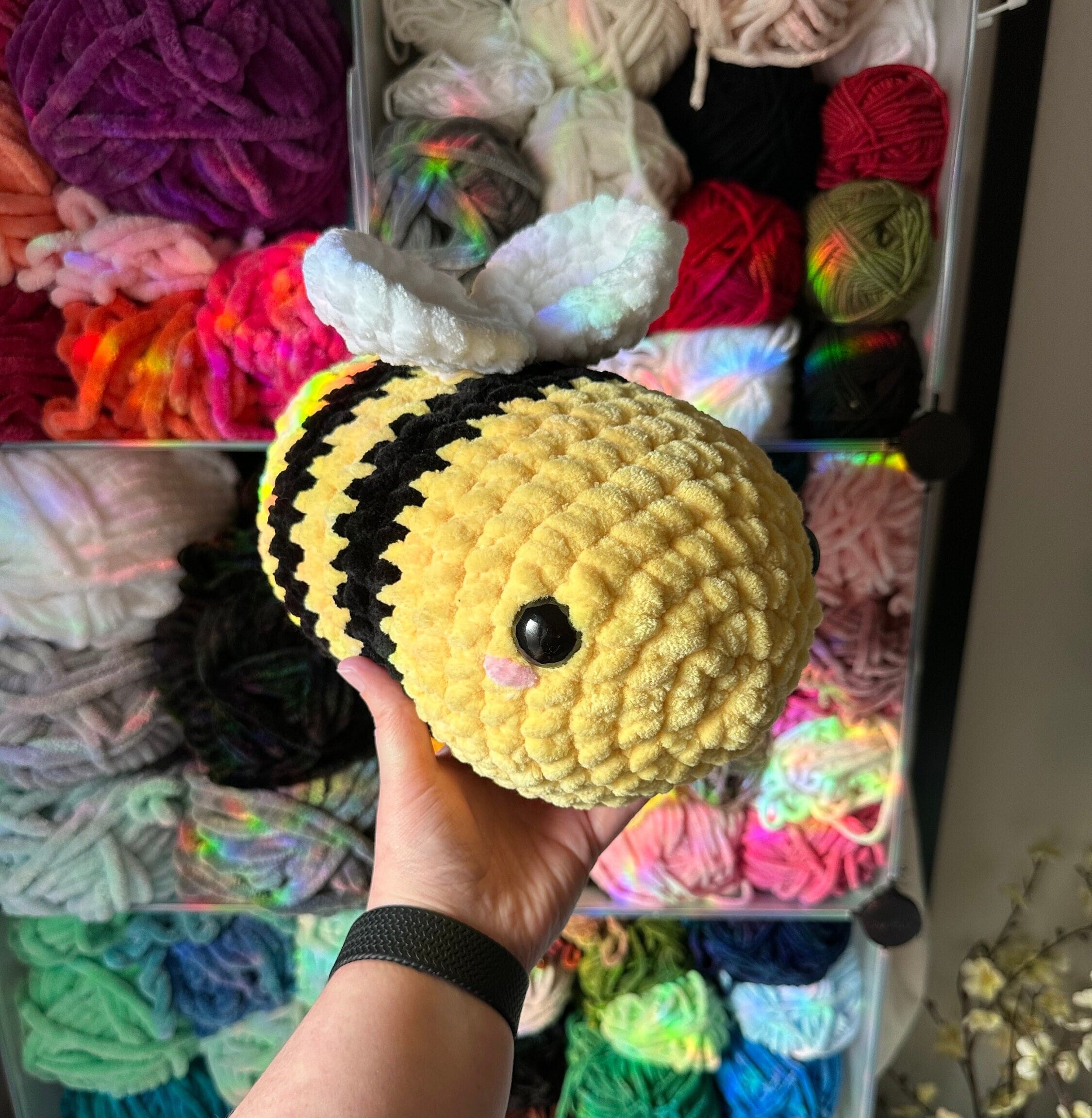 Crochet Bee Amigurumi Plush Toy - Etsy
