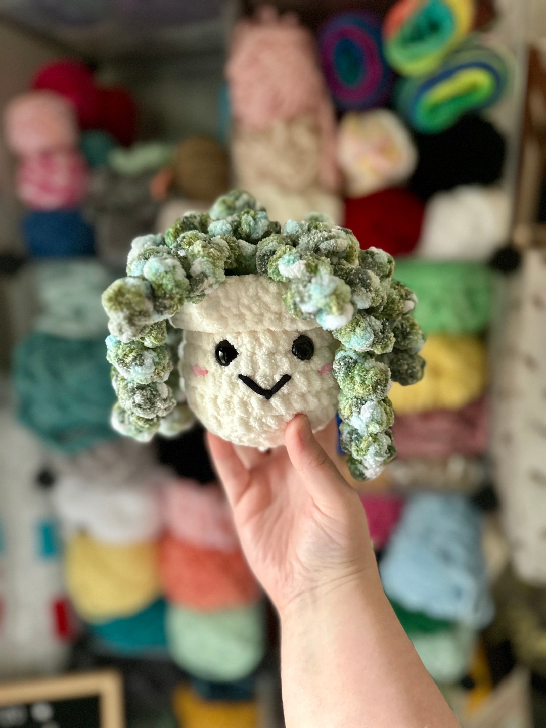 Crochet Plant Friend Plush Toy - Etsy
