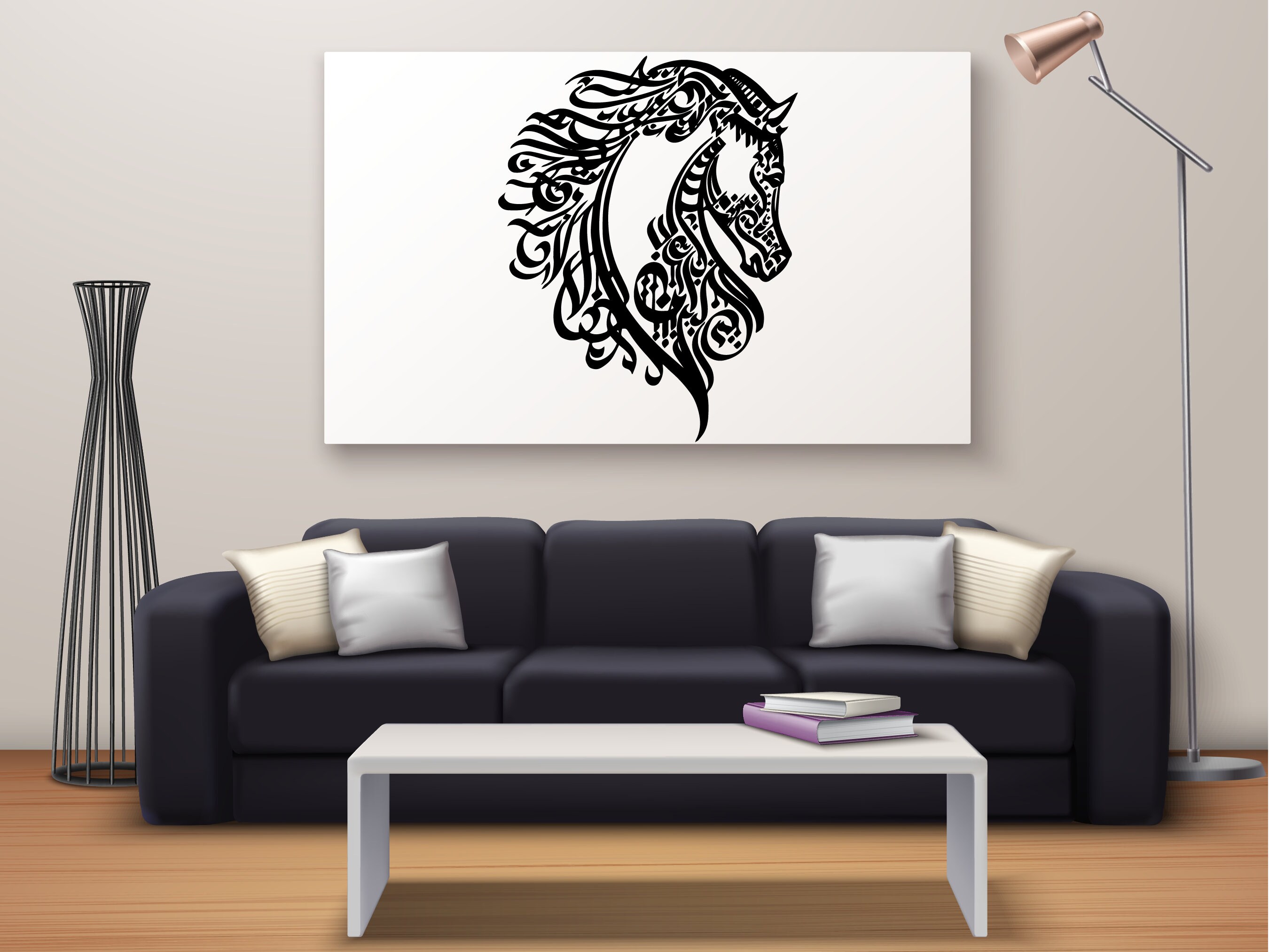 Unique Calligraphy Laser Cut Ready to Print Unique Calligraphy Art, SVG ...