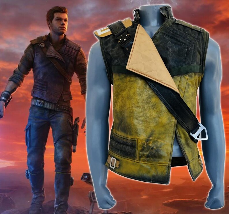 Cal Kestis Vest, Detailed Sci Fi Cosplay, Ideal Gift for Fans - Etsy
