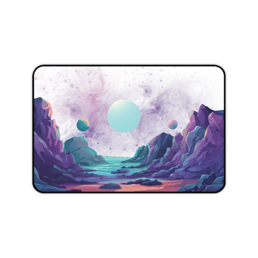 Space Themed 12 18 Mouse Pad - Etsy