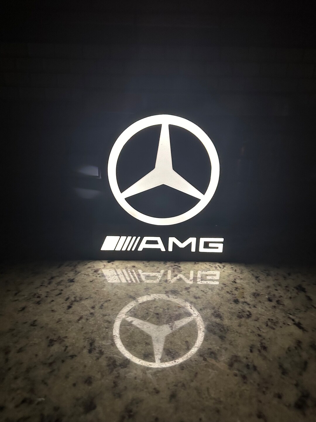 Mercedes Benz AMG Logo Led Light Neon Like Sign - Etsy
