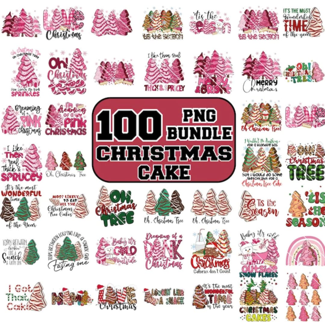 Christmas Tree Cake Png, Christmas Tree Cakes Png, Tis the Season ...