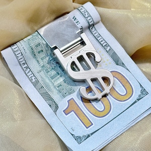 Personalized Metal Money Clip , Unique & Useful Present Option ...