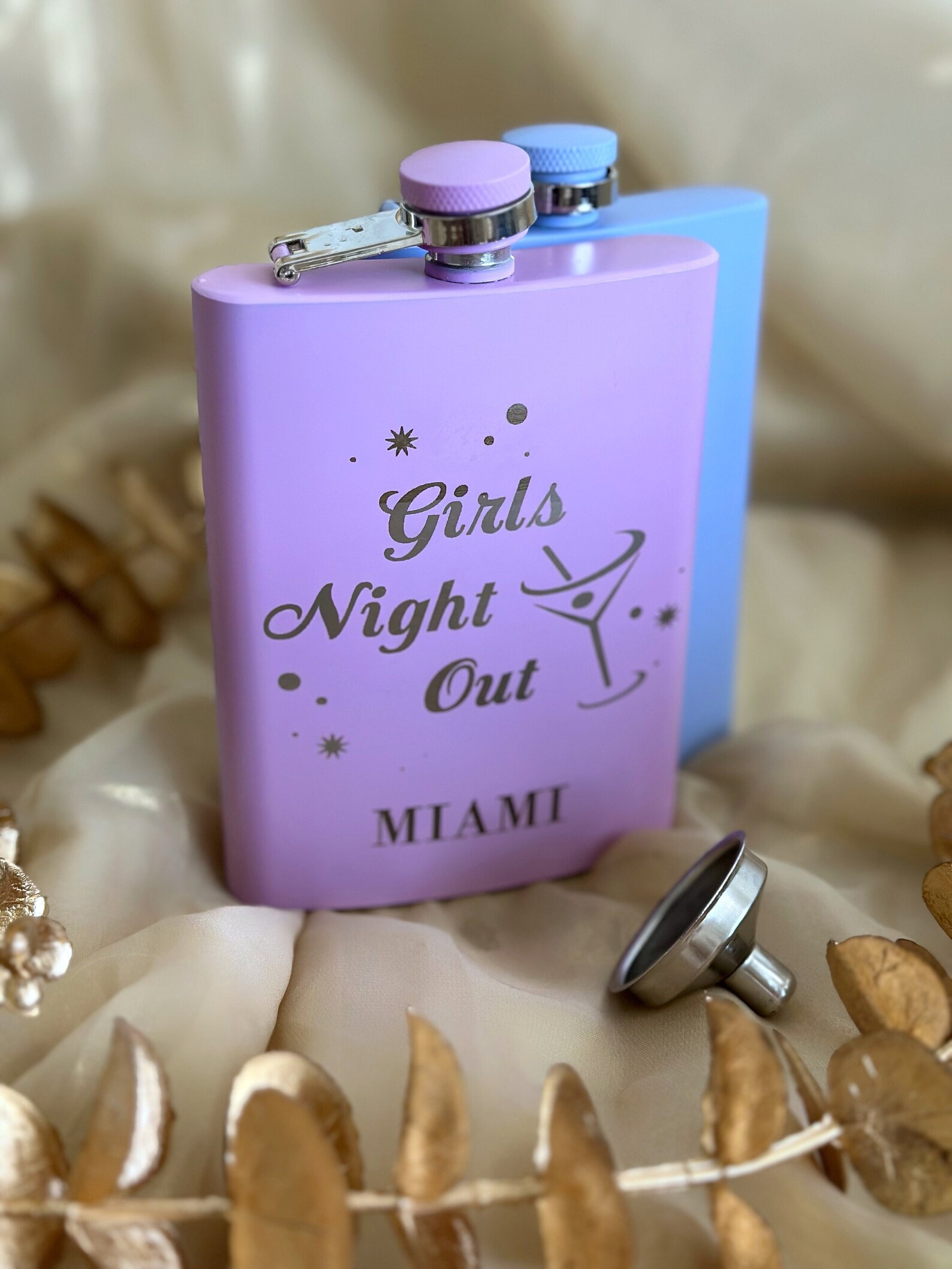 Hip Flask for Girls Night Out,bachelorette Party Gift,pocket Flask for ...