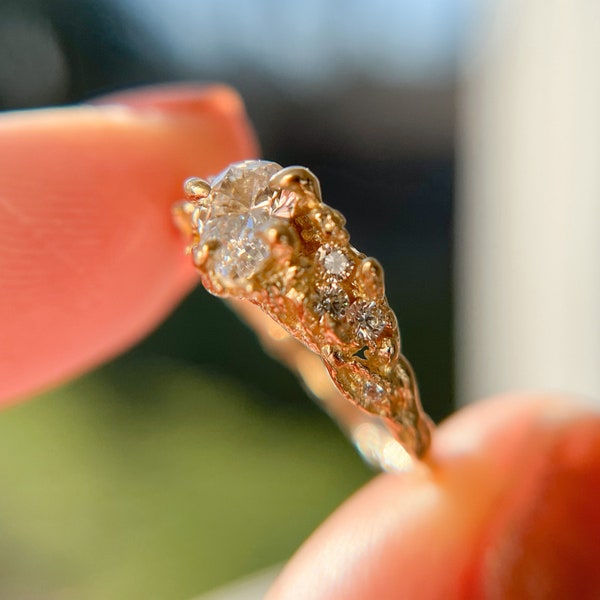 Nature Inspired Engagement Rings - Etsy
