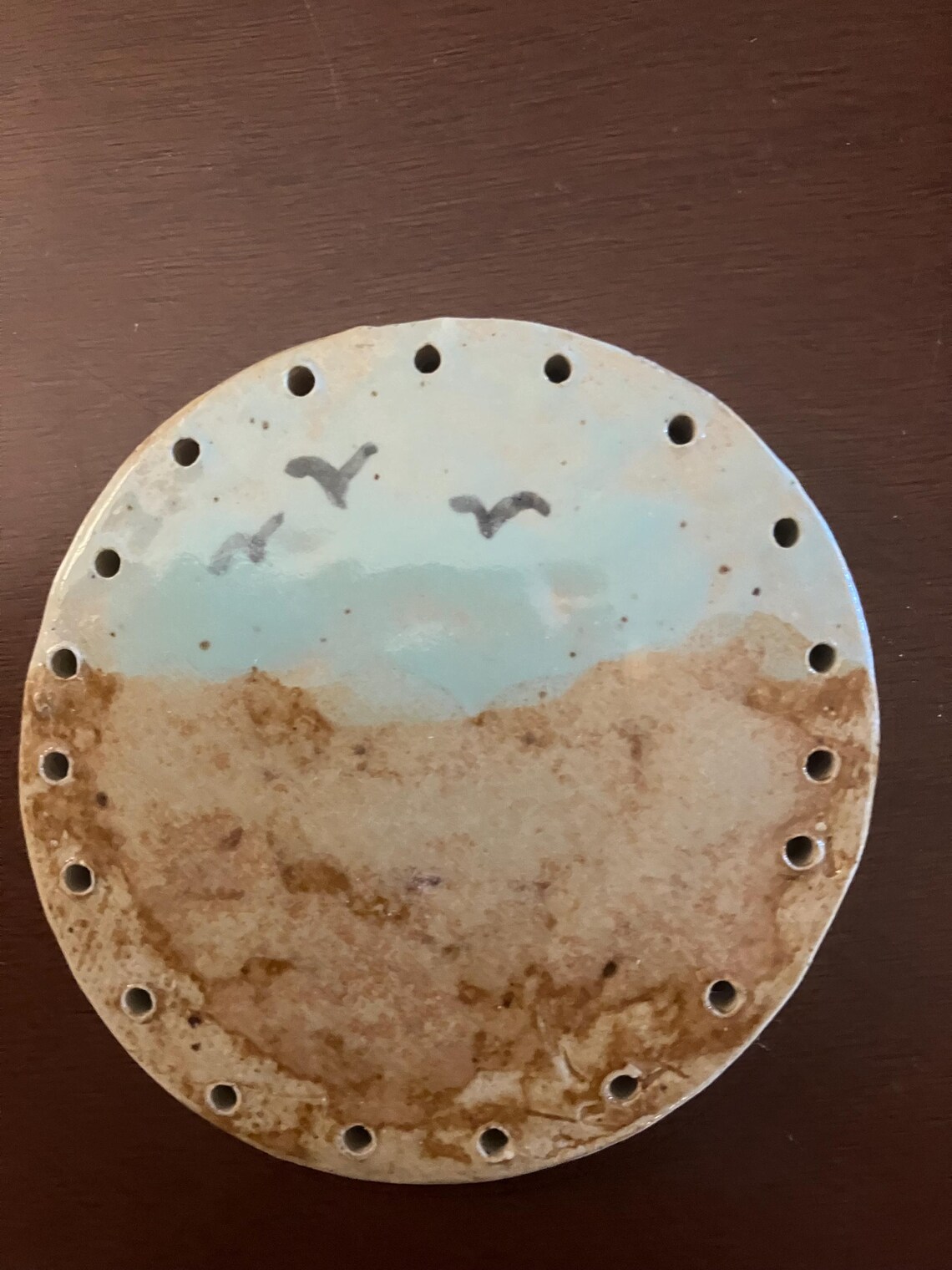 Pottery Basket Bottom Feet in the Sand Pottery - Etsy