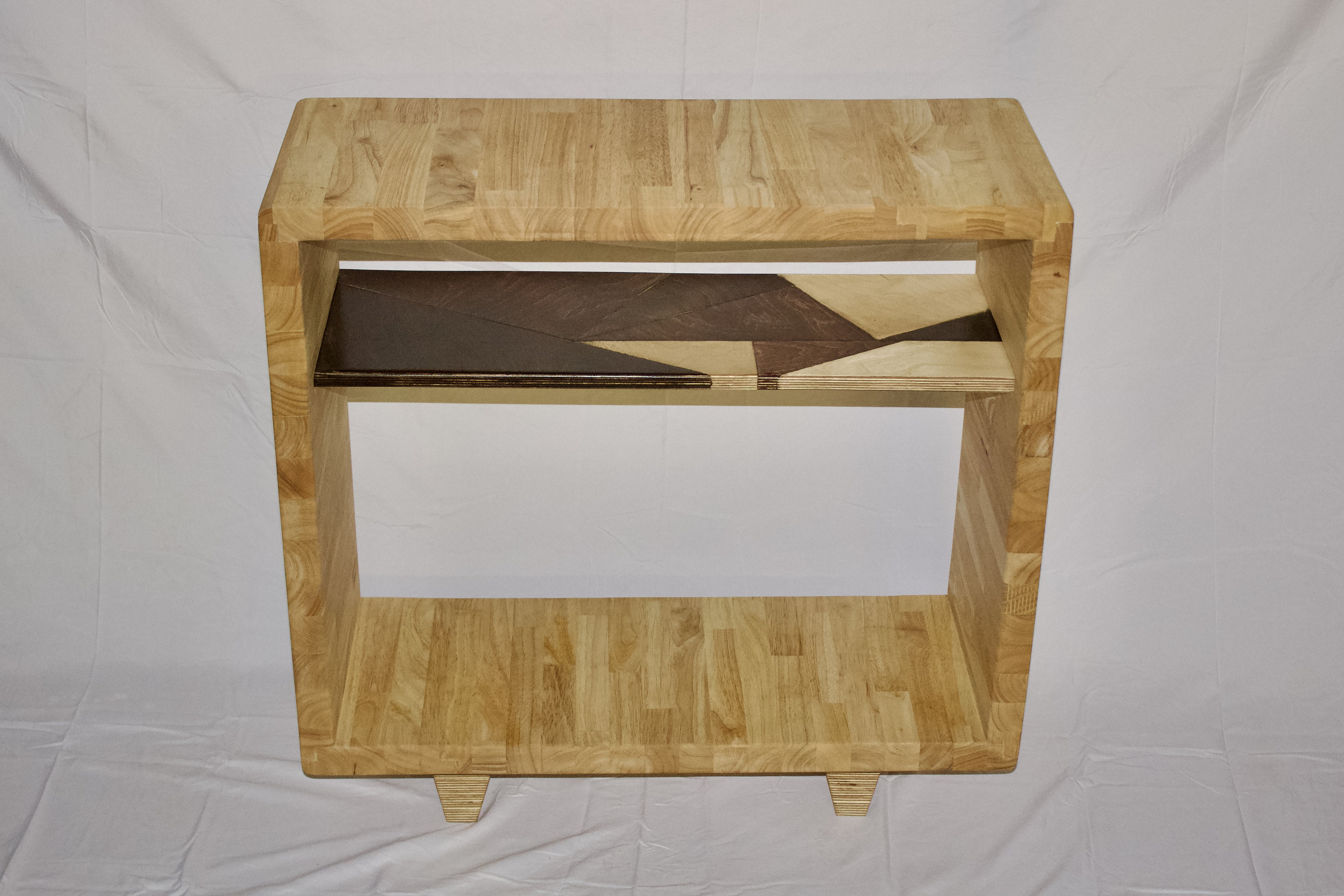 Custom Built Butcher Block Record Cabinet - Etsy