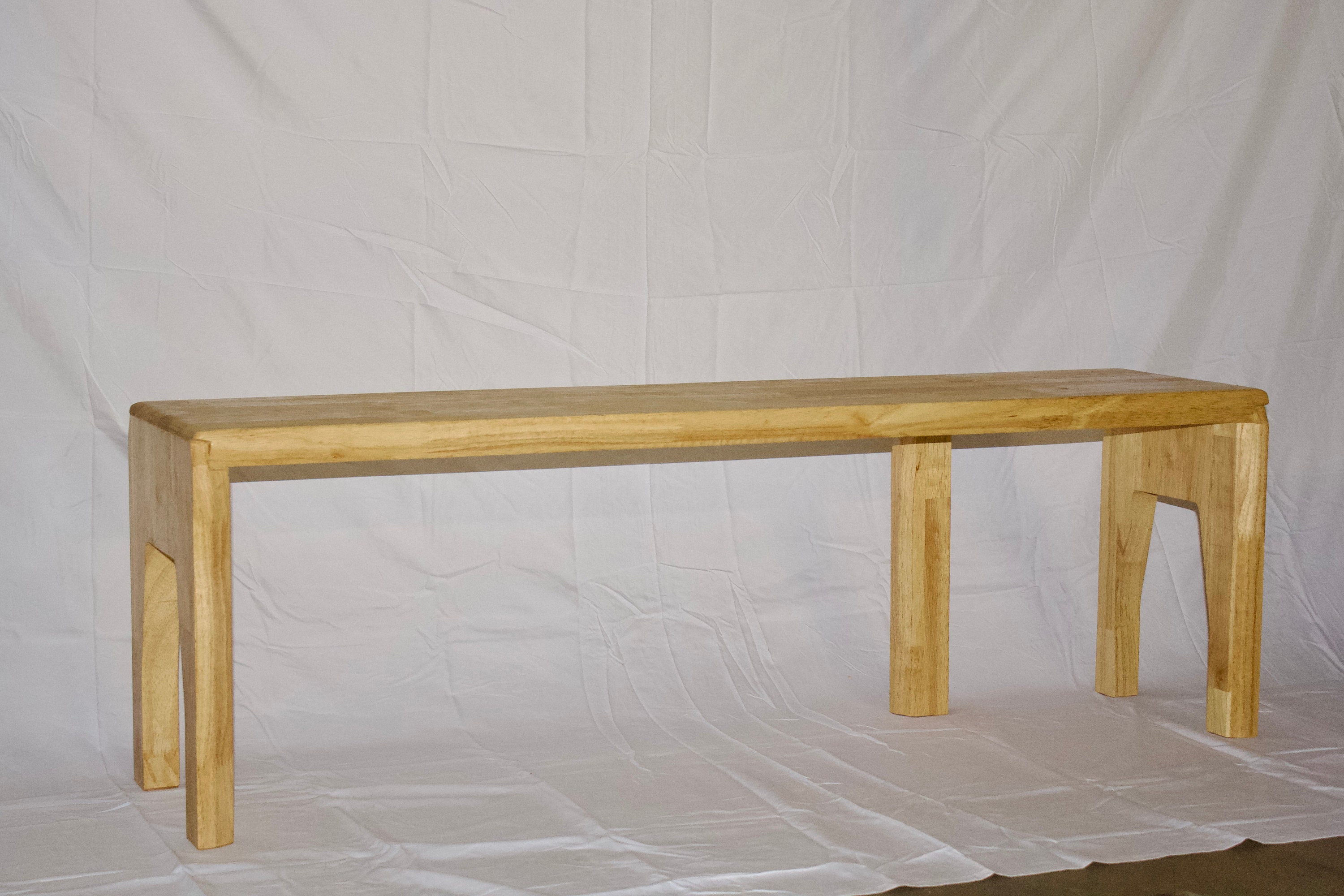Custom Built Butcher Block Bench - Etsy
