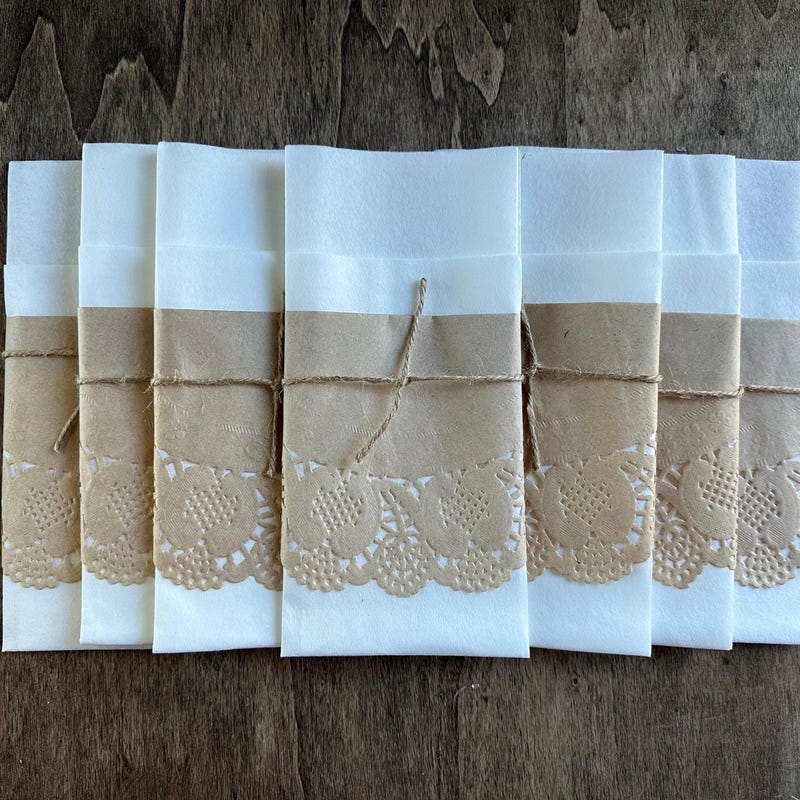 Silverware Wrapper - Etsy