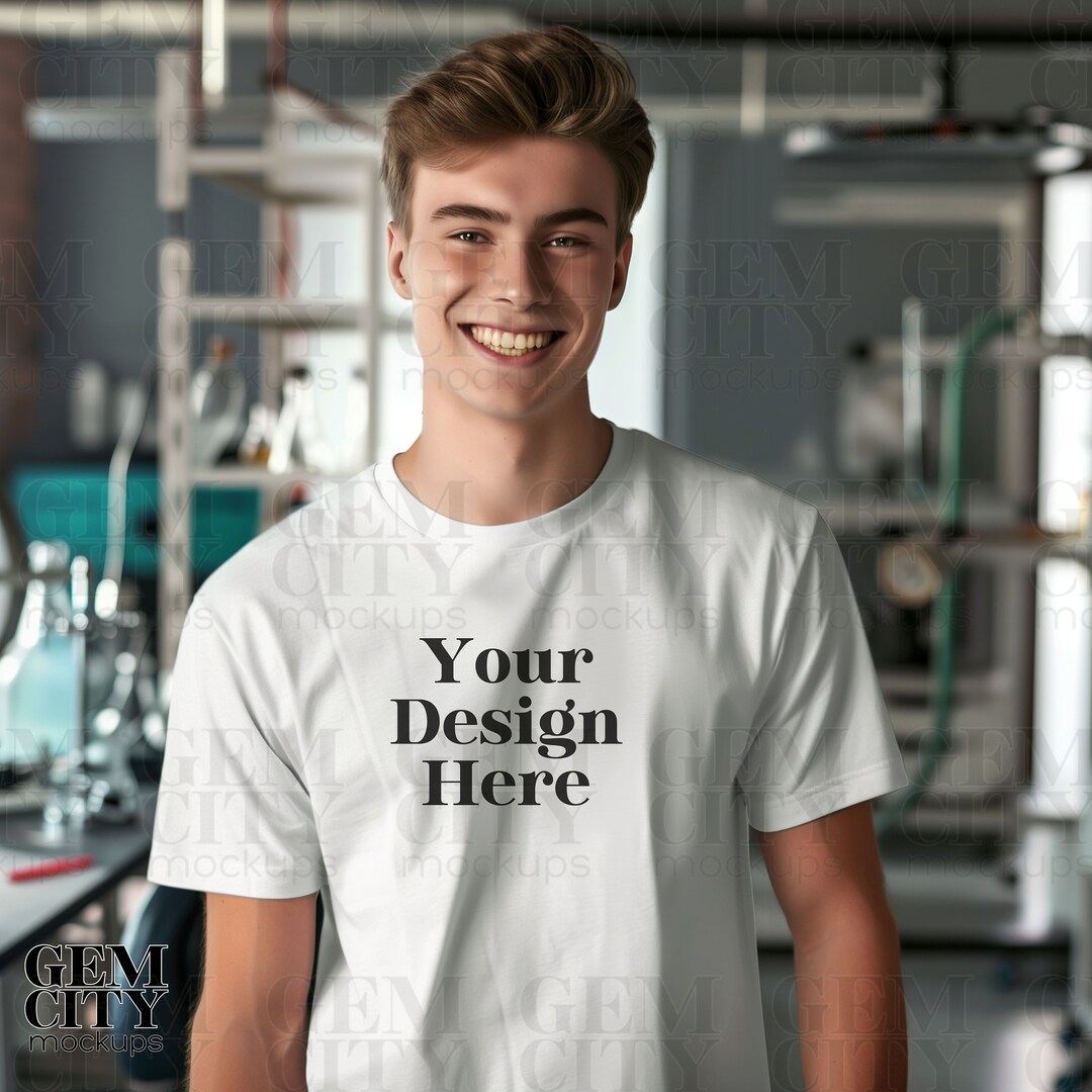 Male Mockup, Guy Mockup, College Mockup, Science Mockup, College ...