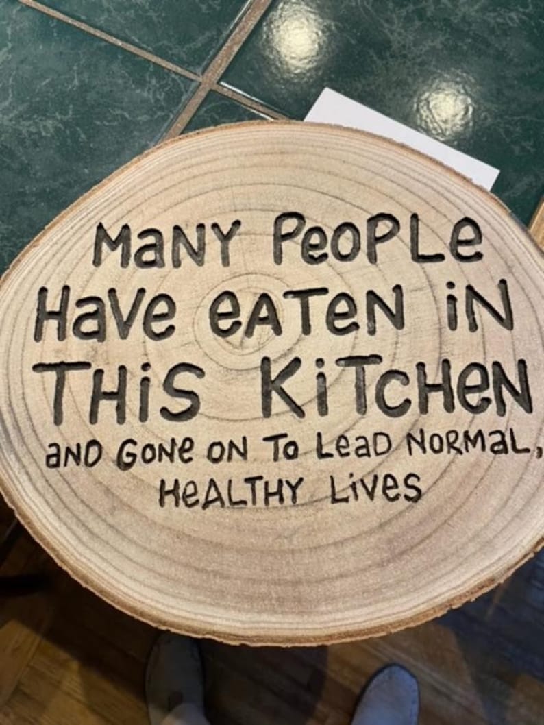 Kitchen Sign or Cutting Board - Etsy