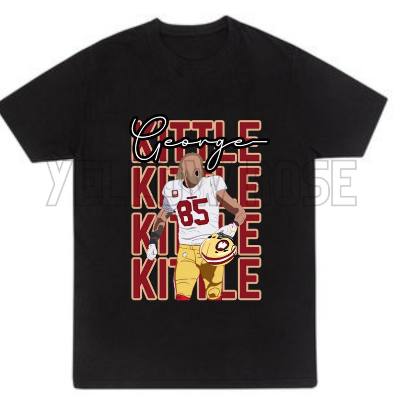 George Kittle Hand Drawn Image SVG PNG Sublimation - Etsy