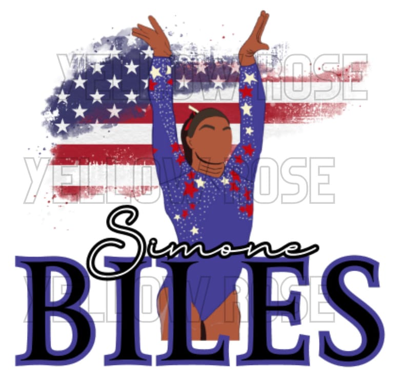 Simone Biles U S A Gymnast - Etsy