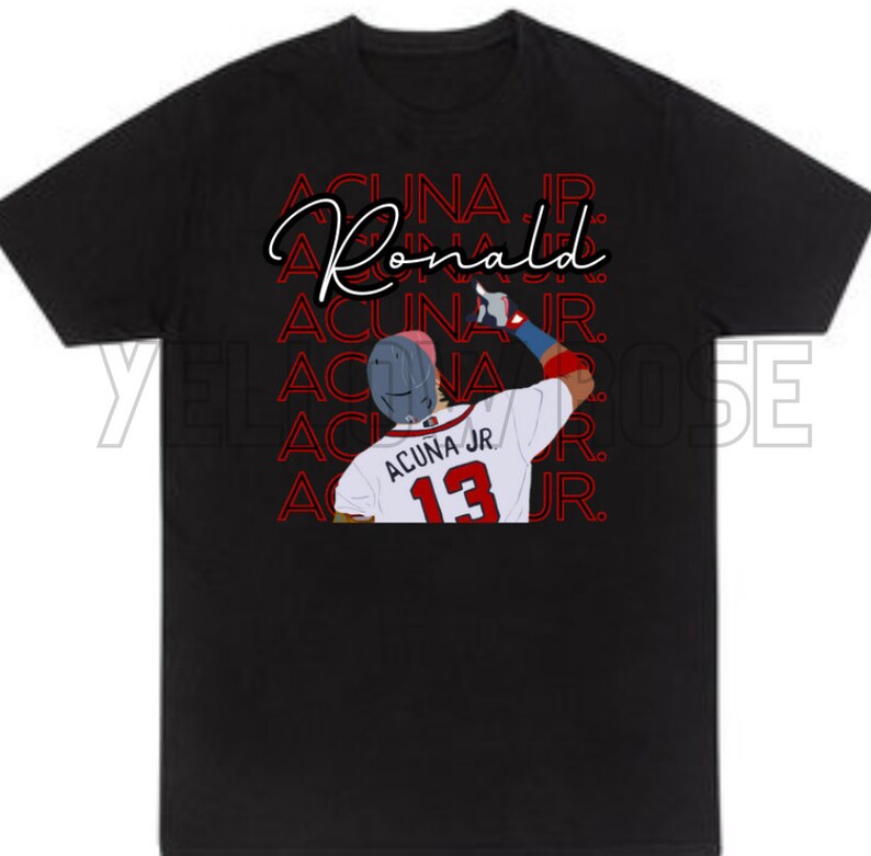 Acuna Jr Braves Baseball Svg Png Atlanta - Etsy