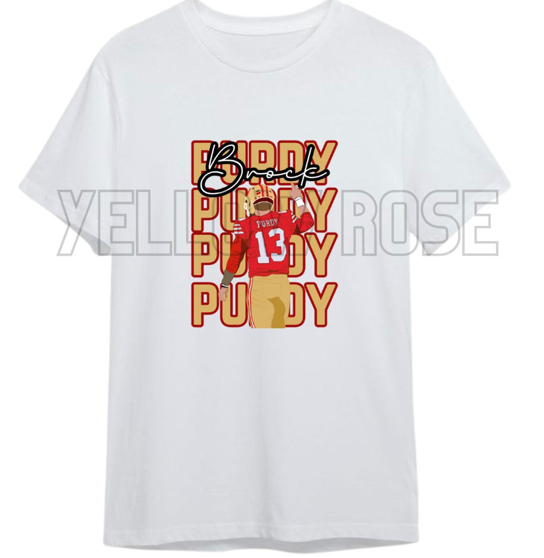 Brock Purdy Hand Drawn SVG PNG Sublimation Image - Etsy