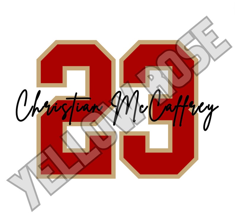 Christian Mccaffrey Jersey Number - Etsy