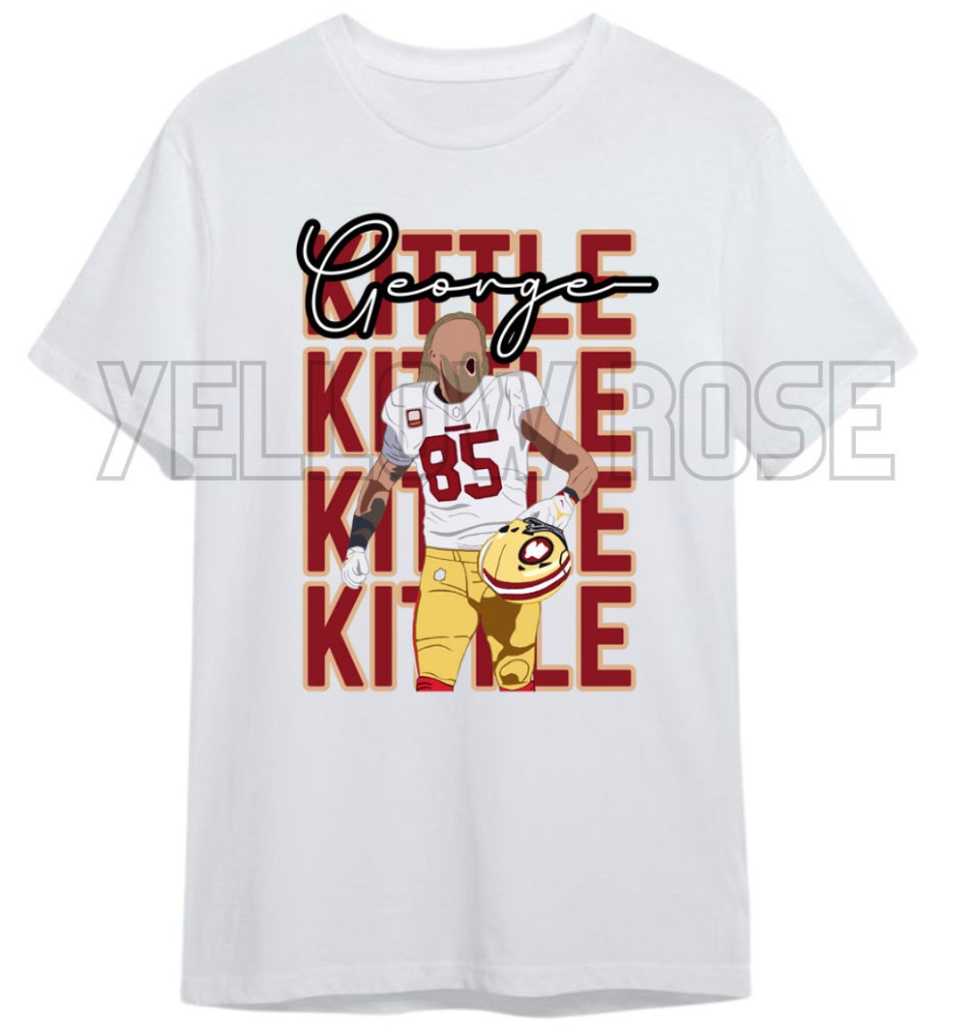 George Kittle Hand Drawn Image SVG PNG Sublimation - Etsy