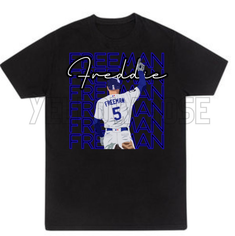 Freddie Baseball Freeman Los Angeles Svg Png - Etsy