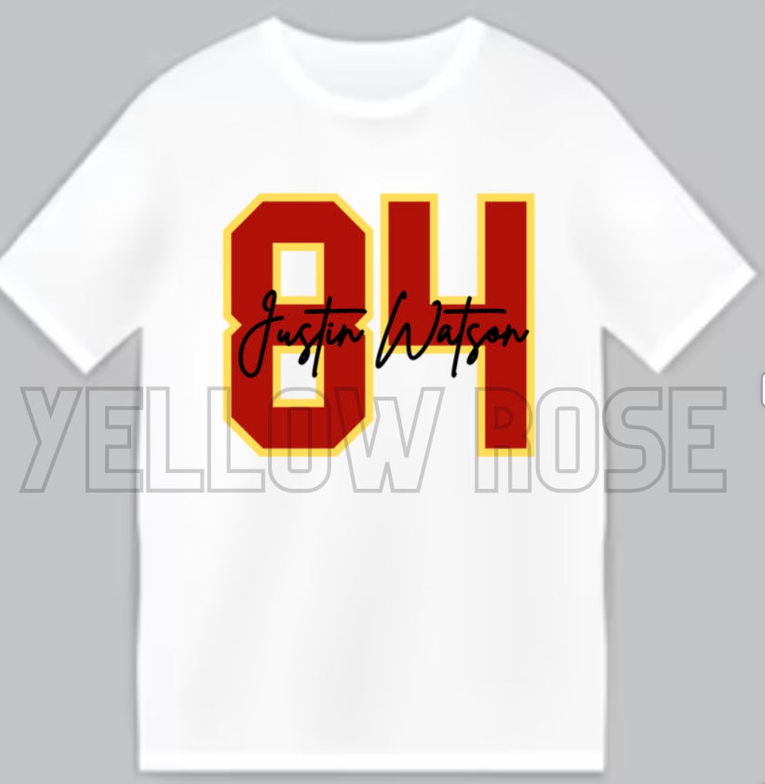 KC Justin Watson Chiefs 84 Svg - Etsy