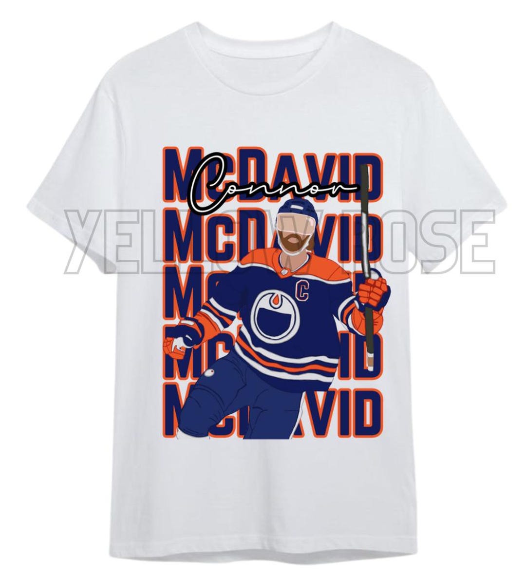 Connor Mcdavid Edmonton Oilers NHL Sublimation Hand Drawn Svg Png Image ...
