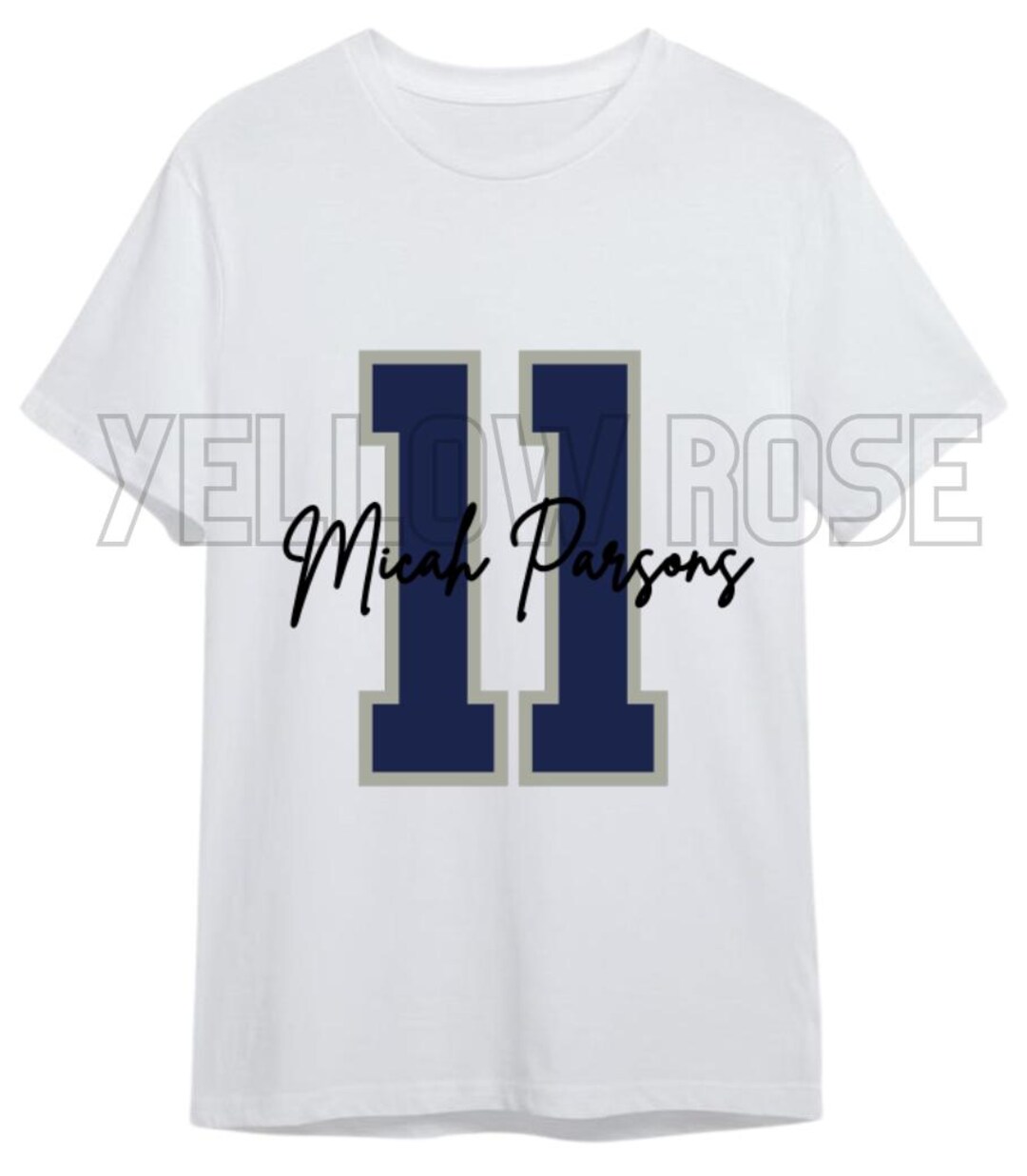 Micah Parsons Jersey Number Dallas Cowboys Nfl SVG/PNG Image - Etsy