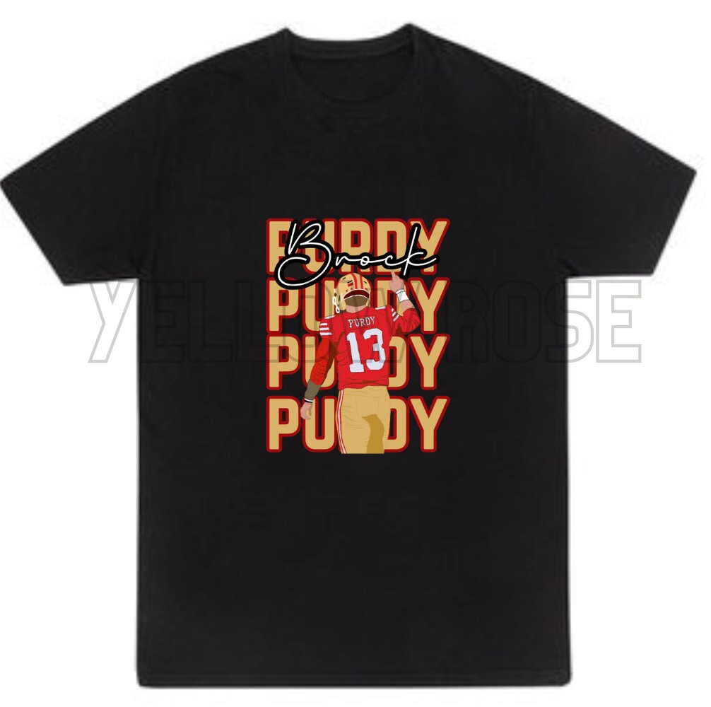 Brock Purdy Hand Drawn SVG PNG Sublimation Image - Etsy