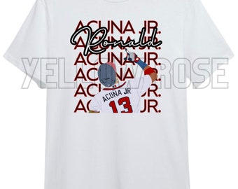 Ronald Acuna Jr-eras Tour Poster-baseball-png-svg-atlanta - Etsy