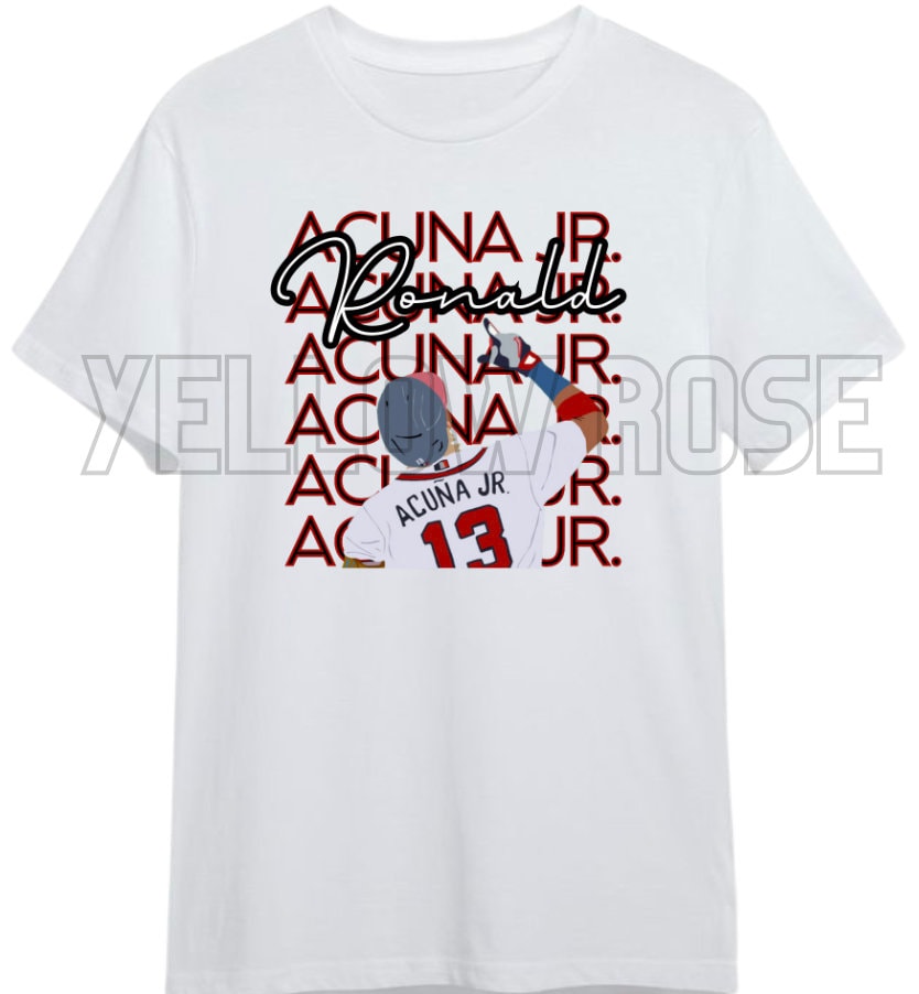 Acuna Jr Braves Baseball Svg Png Atlanta - Etsy