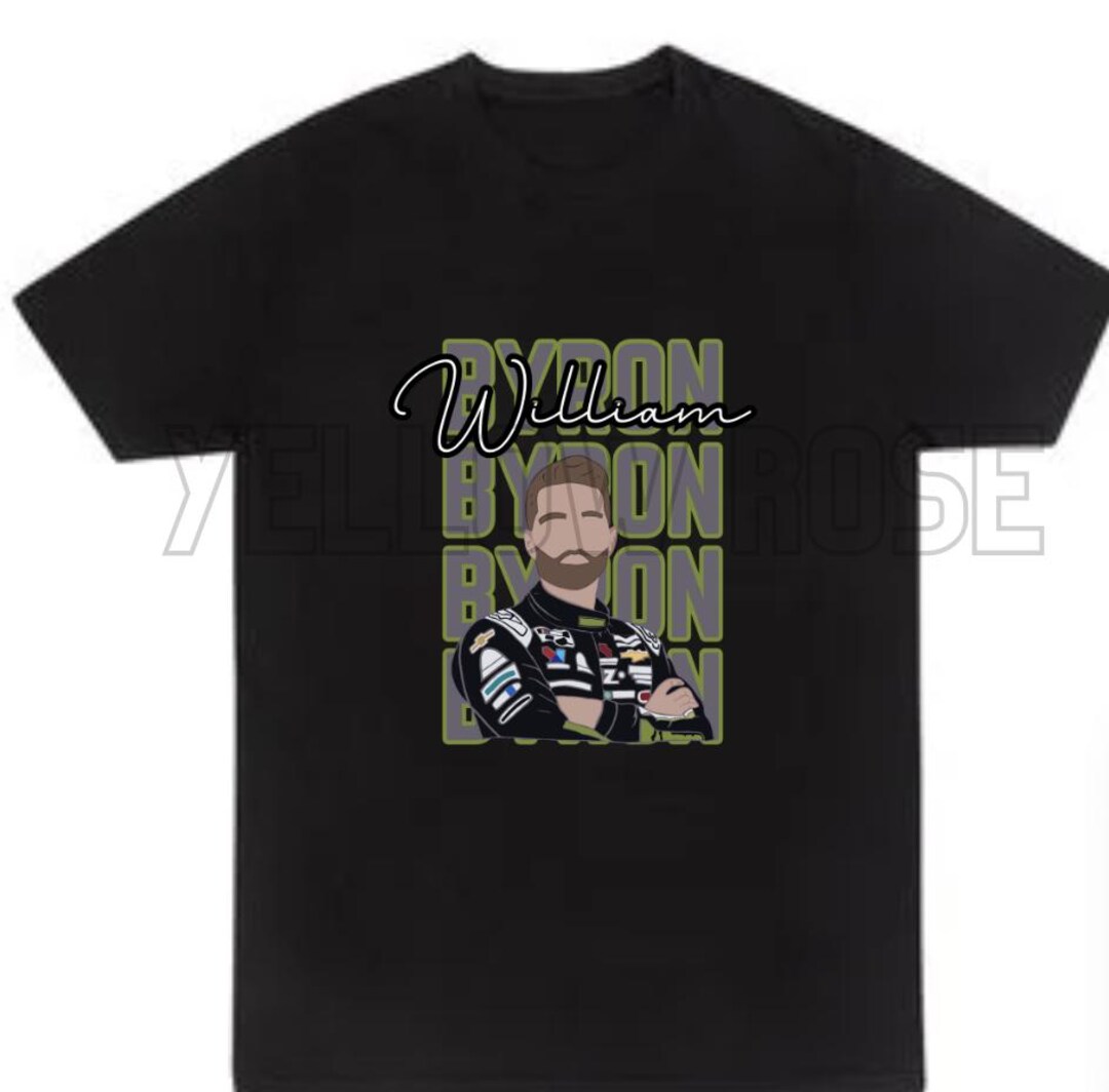 William Byron Hand Drawn Image Svg/png Hendrick Motorsports - Etsy