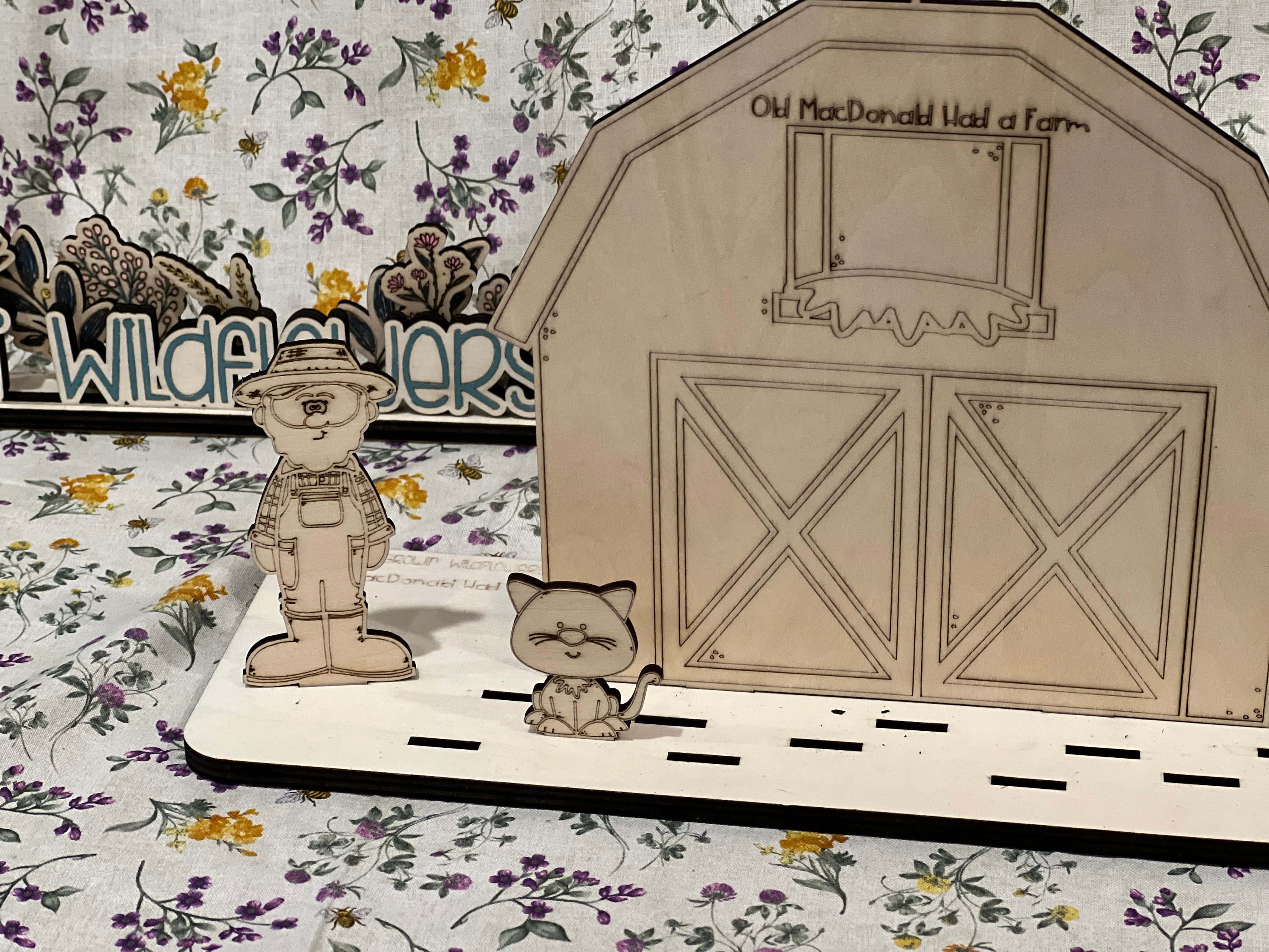 Old Macdonald Had a Farm Activity Stand - Etsy