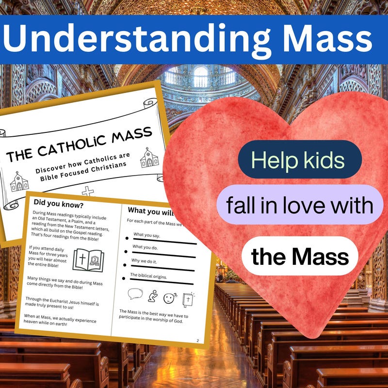 Mass Catholic Printable - Etsy