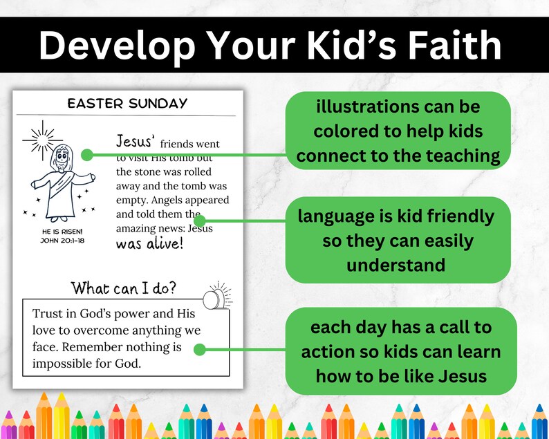 Catholic Kid Lent Activities Bundle | Holy Week + Stations of the Cross ...