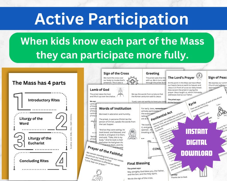 Understanding the Catholic Mass | A Guide to Parts of the Mass for ...