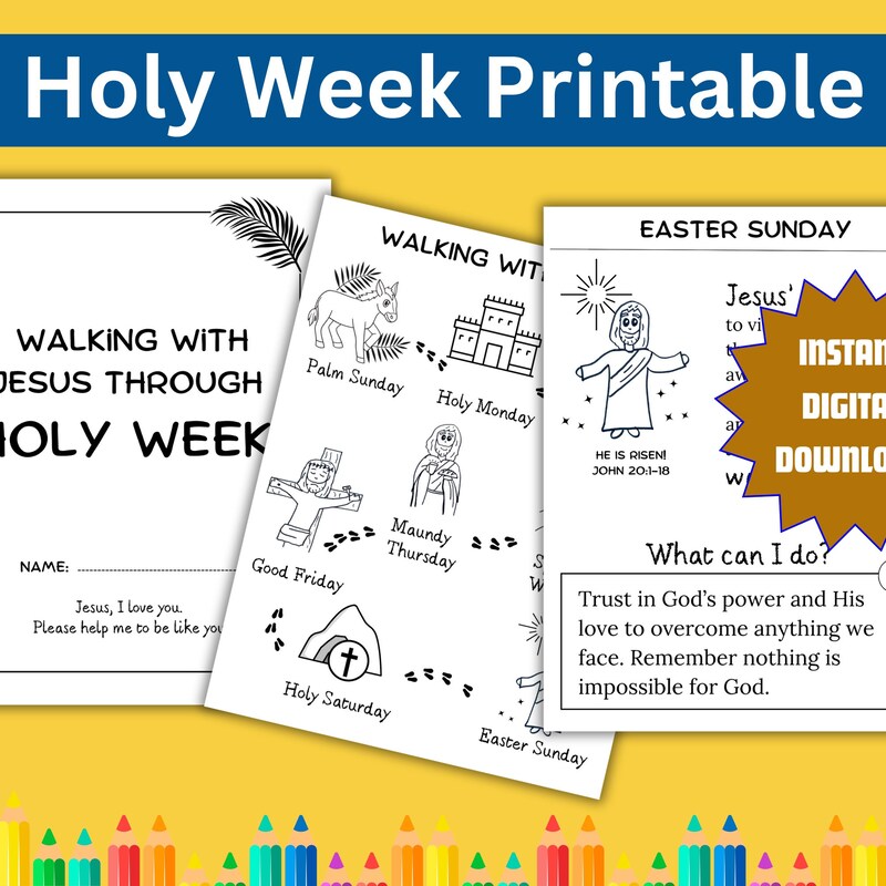 Holy Week Posters Lds - Etsy