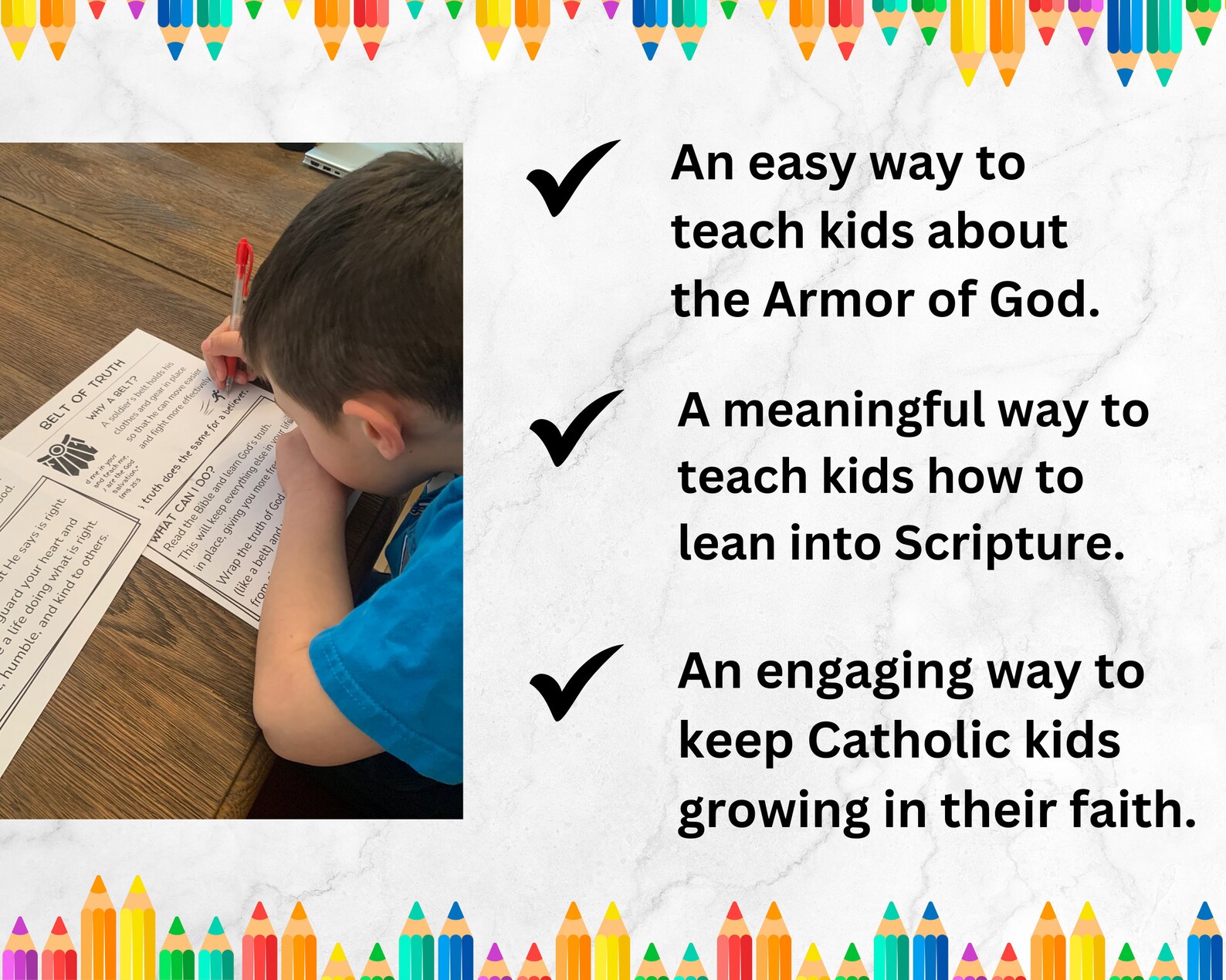 Armor of God Printable | Ephesians Bible Activity for Catholic Kids ...