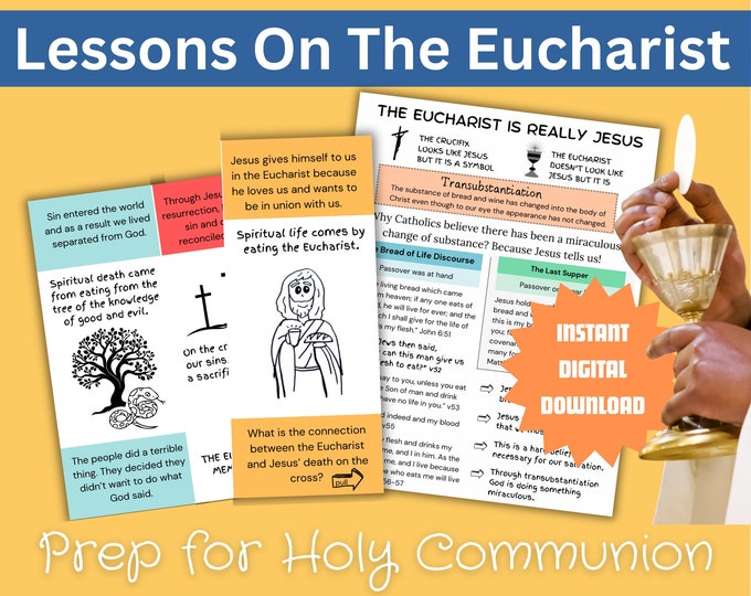 Behold the Virgin Adoring the Host Printable Mary Mother of the ...